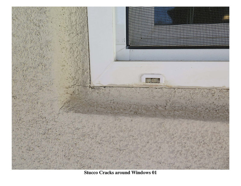 Stucco Cracks around Windows 01 - Kasdan Turner Thomson Booth LLP