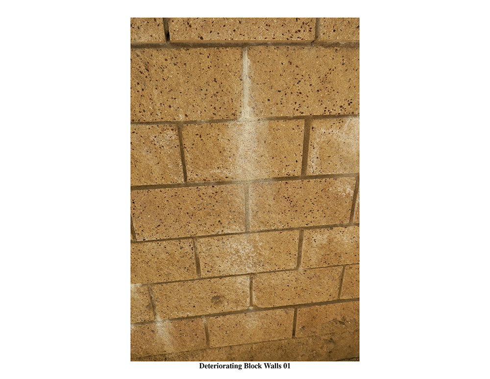 Deteriorating Block Walls 01 - Kasdan Turner Thomson Booth LLP